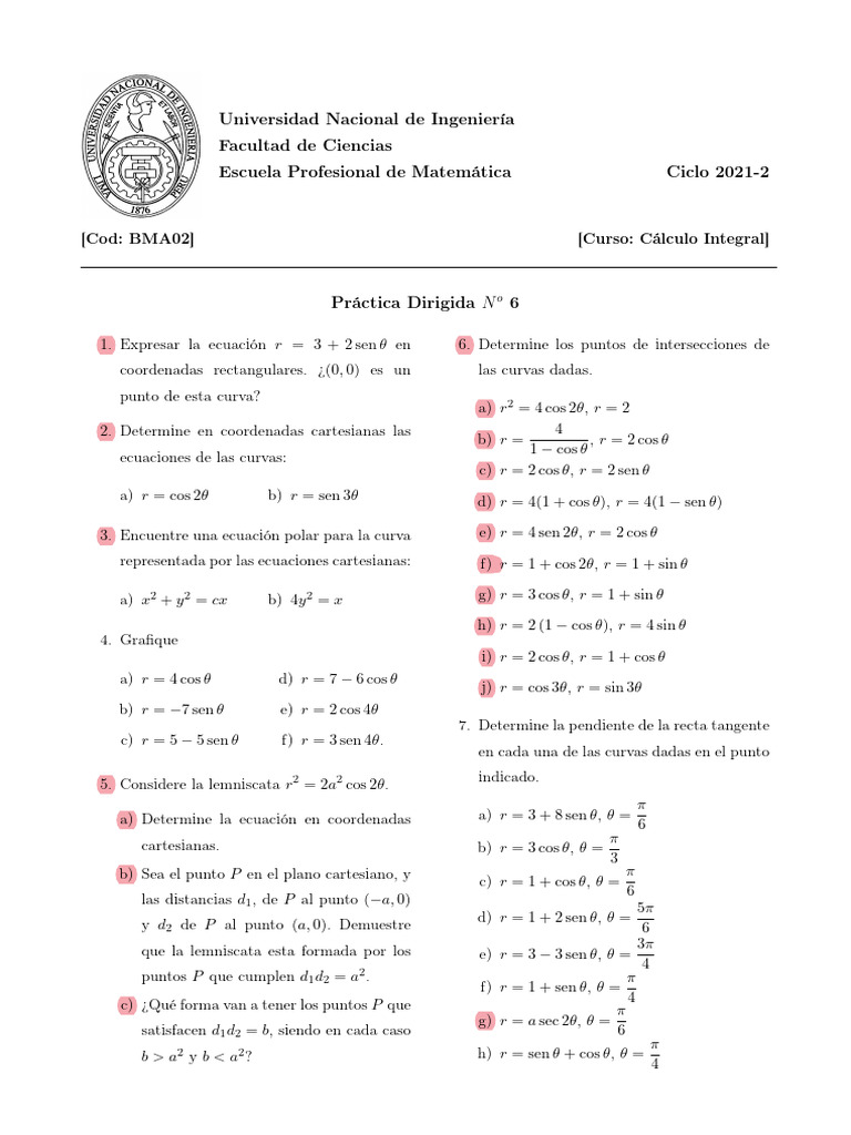 Bma02 PD6 2021 2 | PDF | Conceptos matemáticos | Geometría