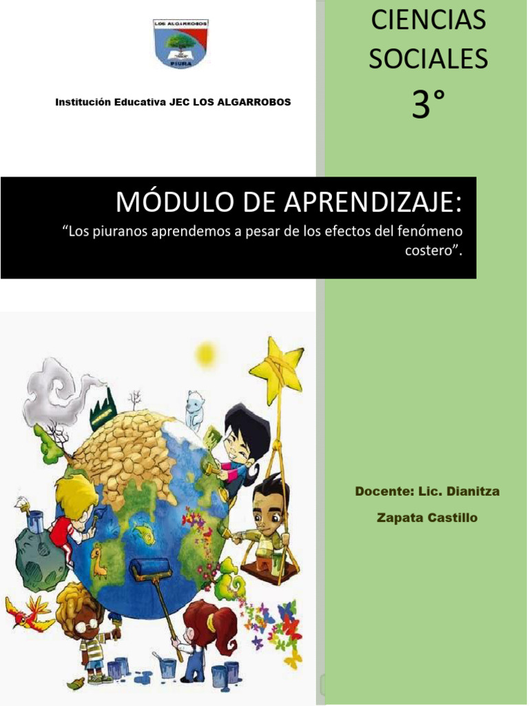 Módulo Final de CCSS 3° | PDF | Sustentabilidad | Desarrollo sostenible