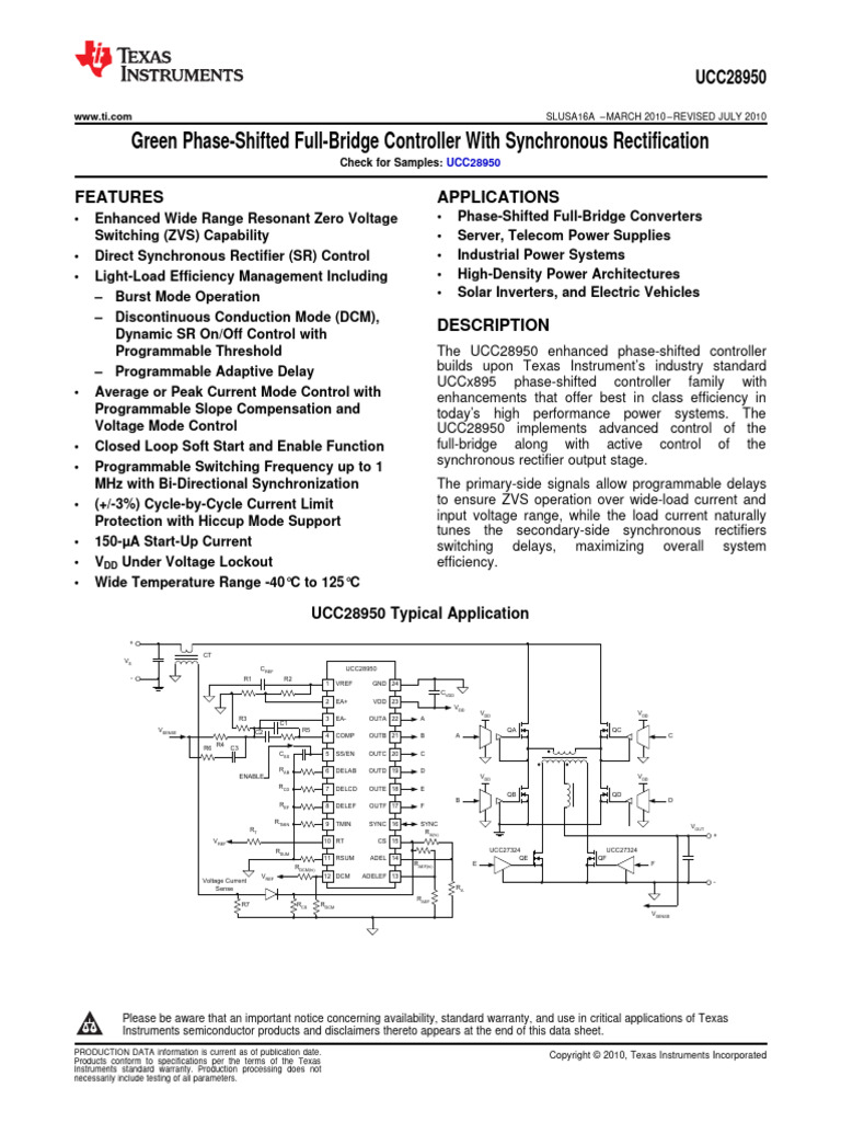 Datasheet | PDF | Power Electronics | Rectifier