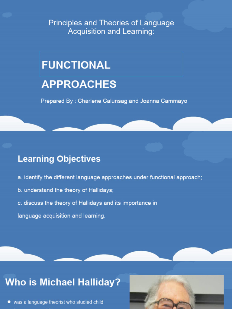 Functional Approaches | PDF | Learning | Imagination