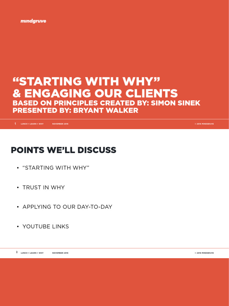 Starting with Why: Building Trust in Business | PDF | Brain | Psychology