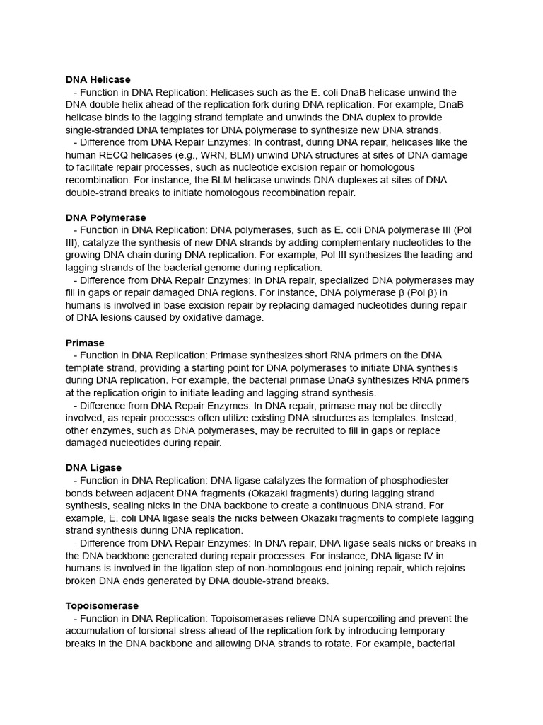 Imams Second Assignment | PDF | Dna Replication | Dna