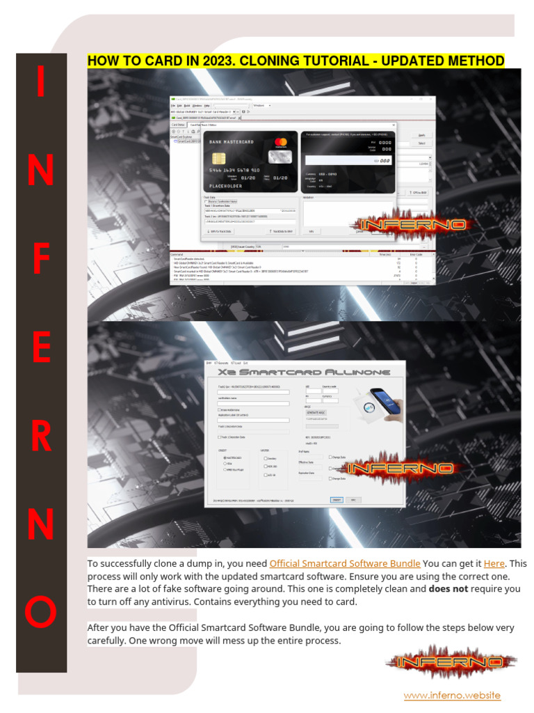 Cloning Tutorial - Updated Method | PDF | Smart Card | Emv