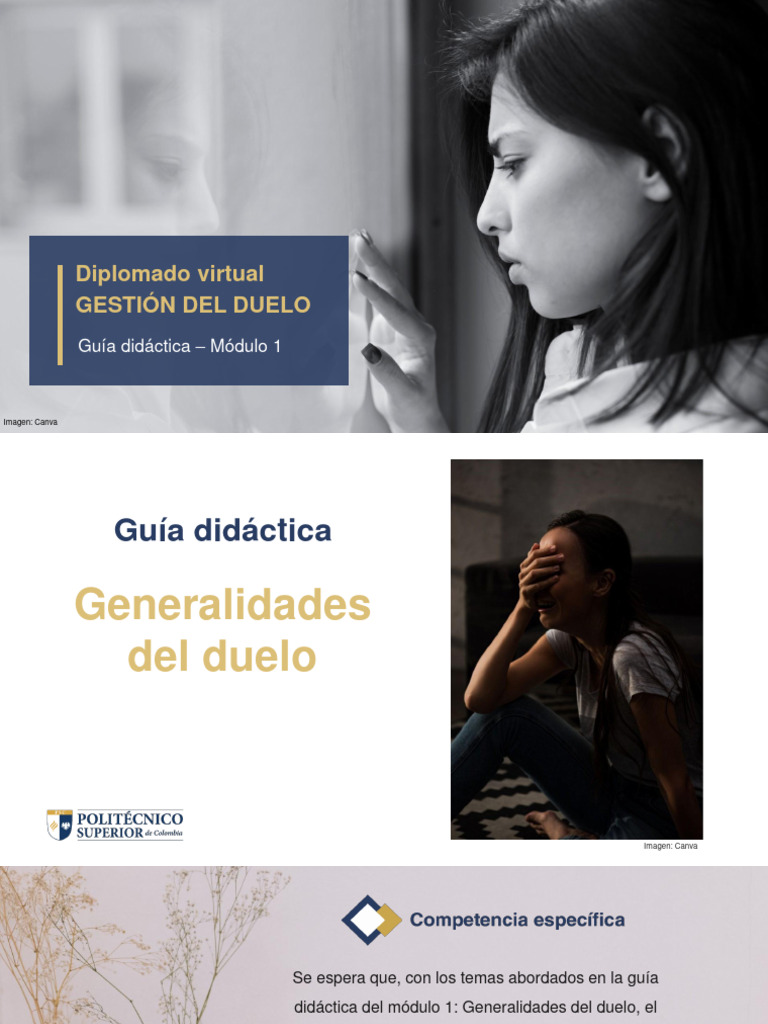 Generalidades del Duelo: Tipos y Etapas | PDF | Dolor | Las emociones