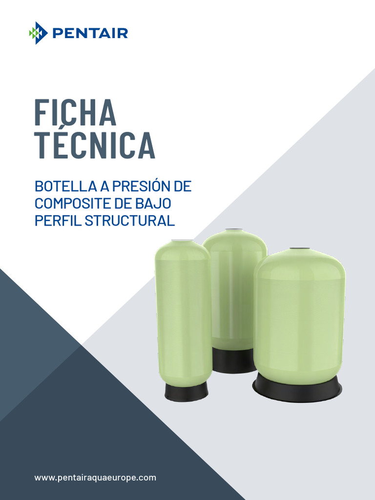 Technical Sheet Pentair Structural Low Profile Es | PDF | Botella ...