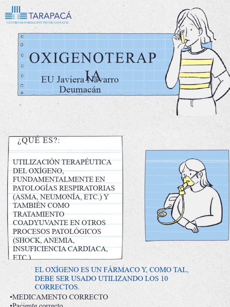 Clase N°3 MQ Oxigenoterapia | PDF | Tratamientos médicos | Enfermedades ...