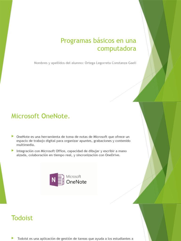 Programas Básicos en Una Computadora 1 | PDF | Software de la aplicacion | Software