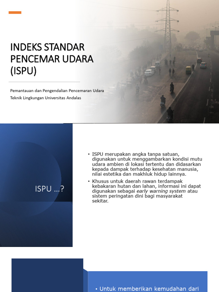 2023 PPPU 7. Indeks Standar Pencemar Udara | PDF