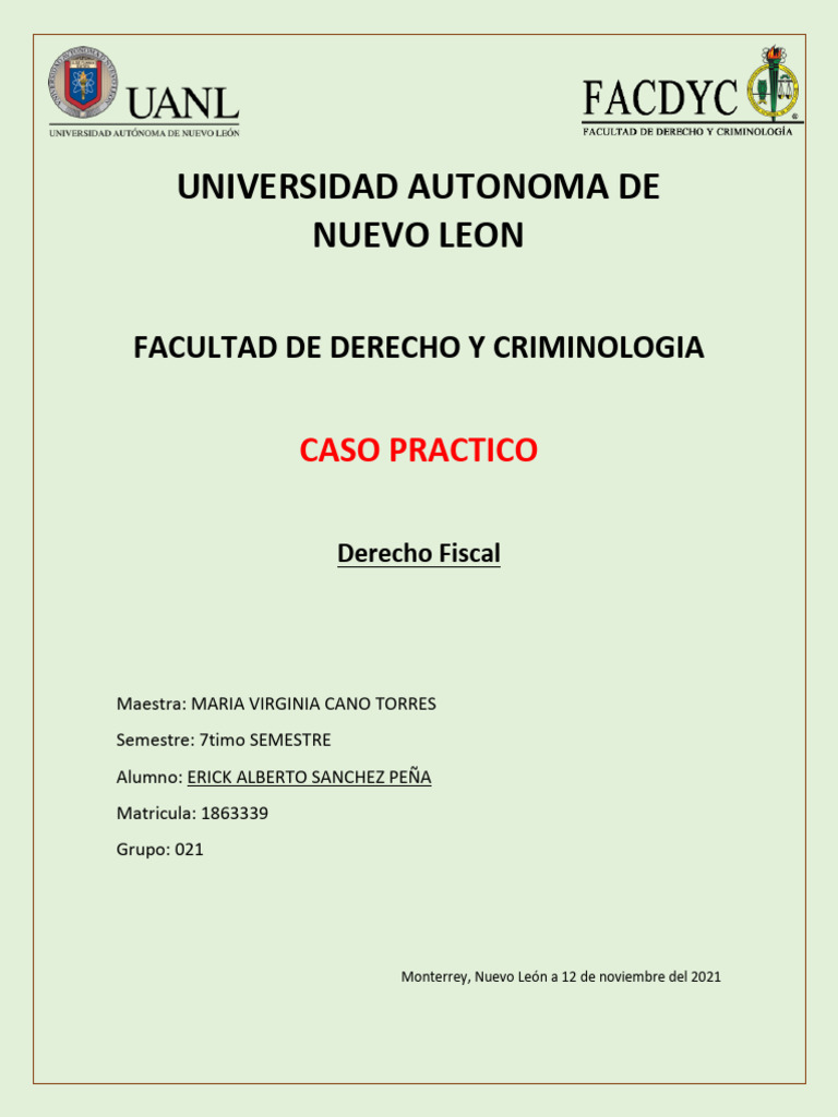 Caso Practico | PDF