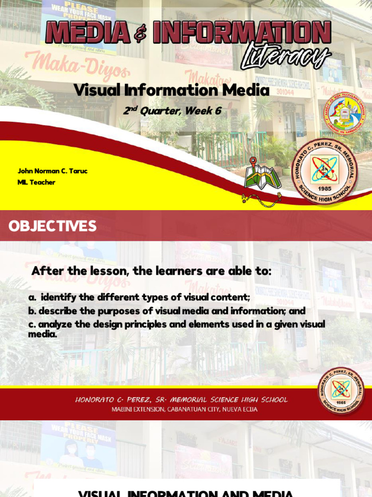 Week 6 - Visual Information Media | PDF | Color | Composition (Visual Arts)