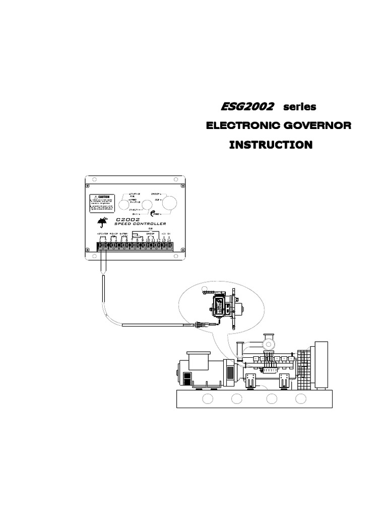 C2002 Speed Controller Manual | PDF | Diesel Engine | Electromagnetic ...