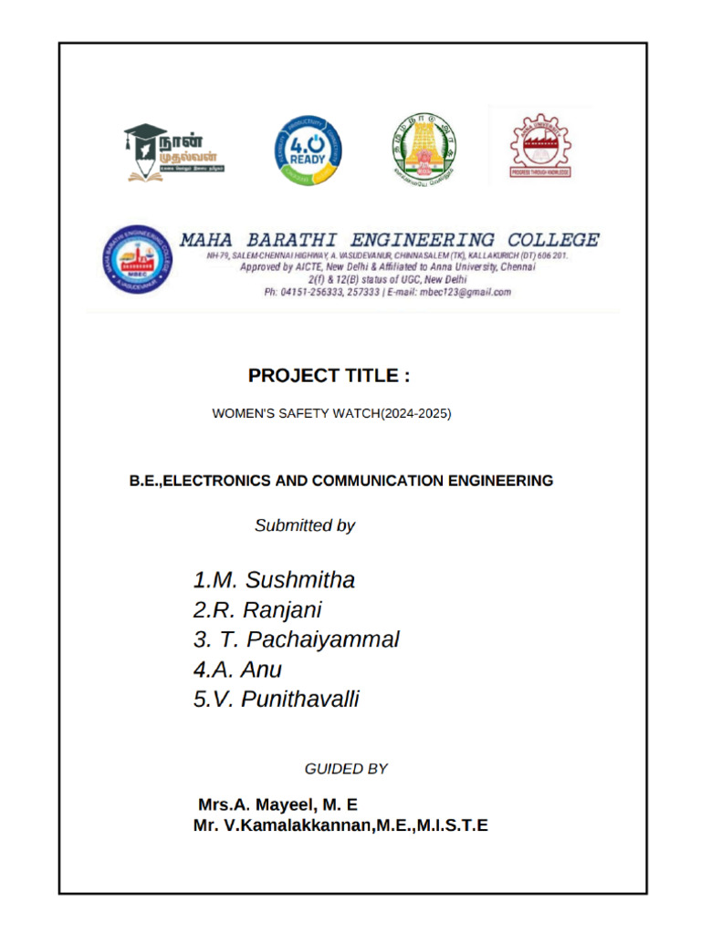 SUSHMITHA REPORT - PDF - 20240502 - 192248 - 0000 | PDF | Internet Of Things | Arduino