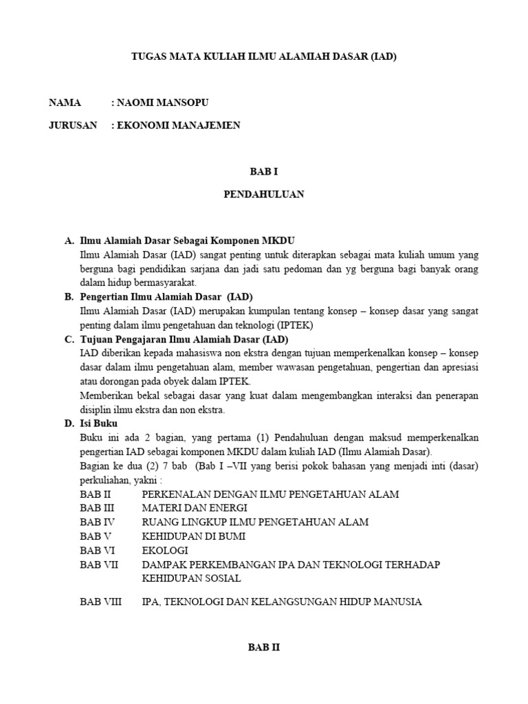 Tugas IAD | PDF