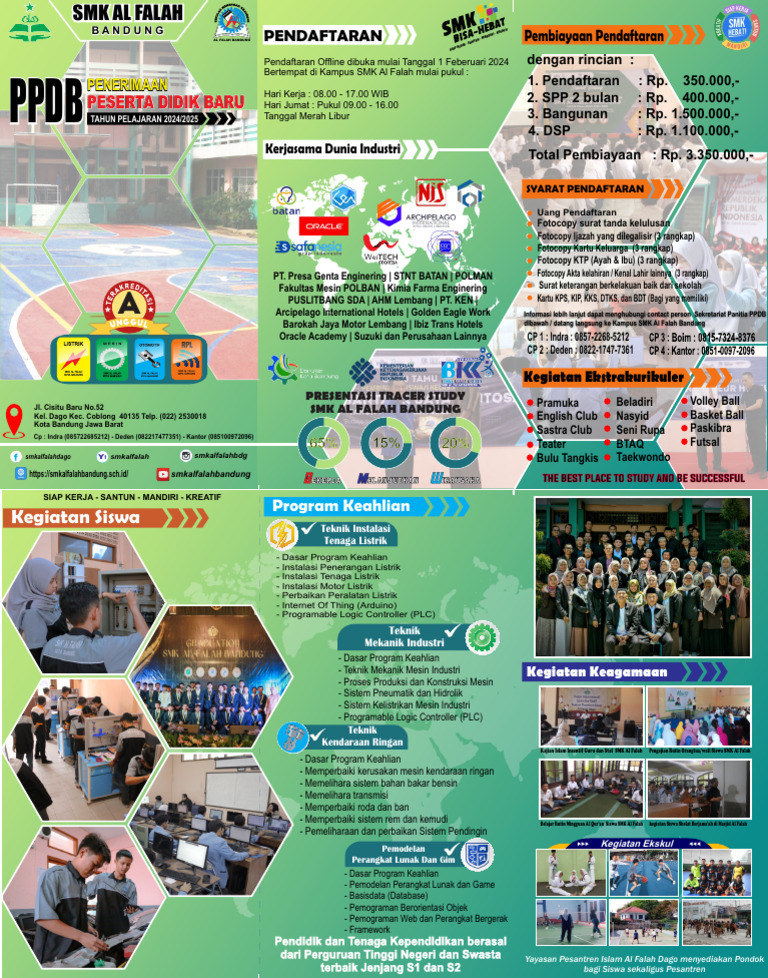 Desain Brosur PPDB 2425 | PDF