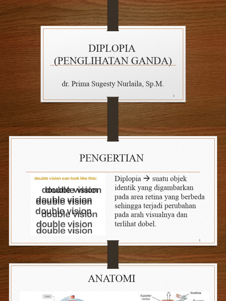 Diplopia 1 | PDF | Kesehatan Holistik