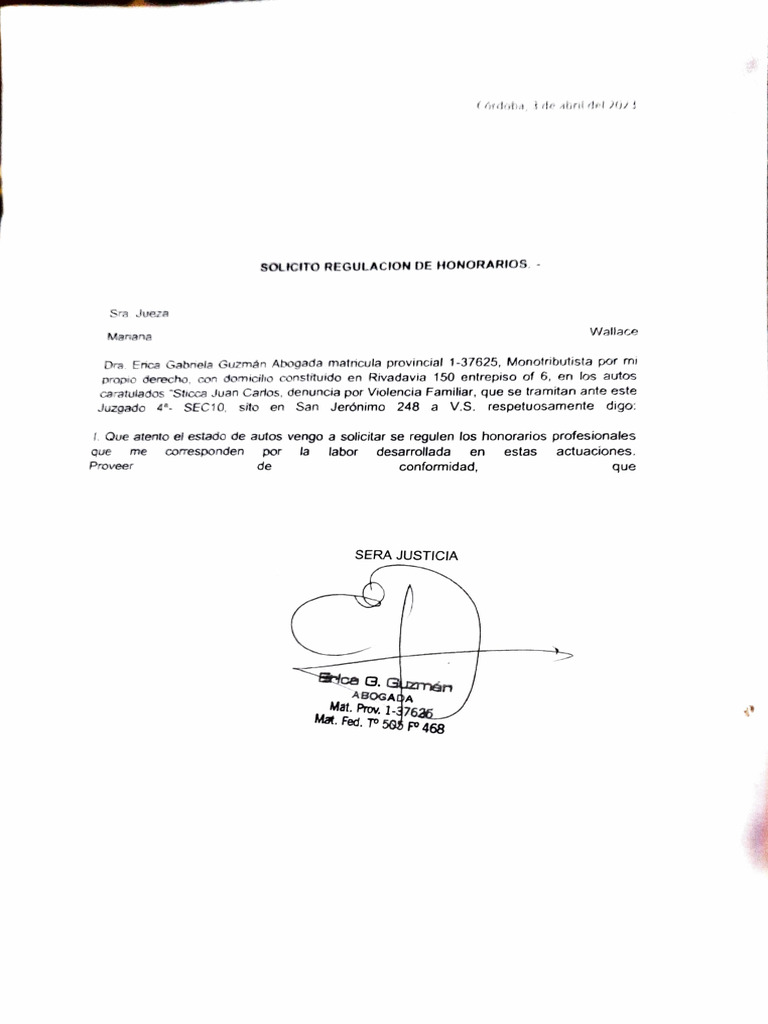 Sticc Regulacion HonorariosAdobe Scan 26 Oct. 2023 | PDF