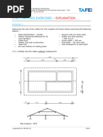 Strutting Beams in Roof Framing | PDF | Beam (Structure) | Roof