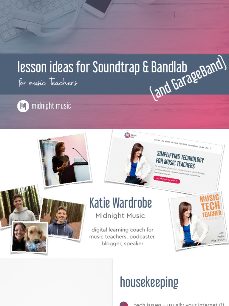 Soundtrap and Bandlab May Webinar 2021 | PDF | Podcast | Musicology