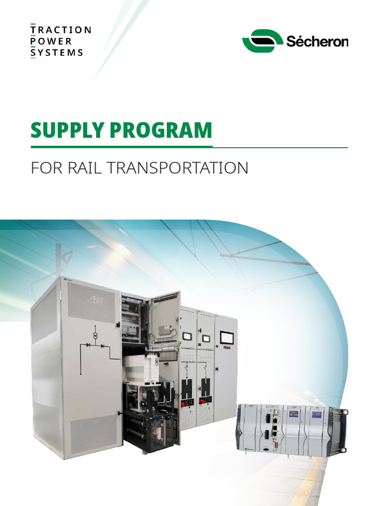 SG814318BEN E02 Brochure TPS SUPPLY-PROGRAM 04-2024 S | PDF | Rectifier | Electrical Substation