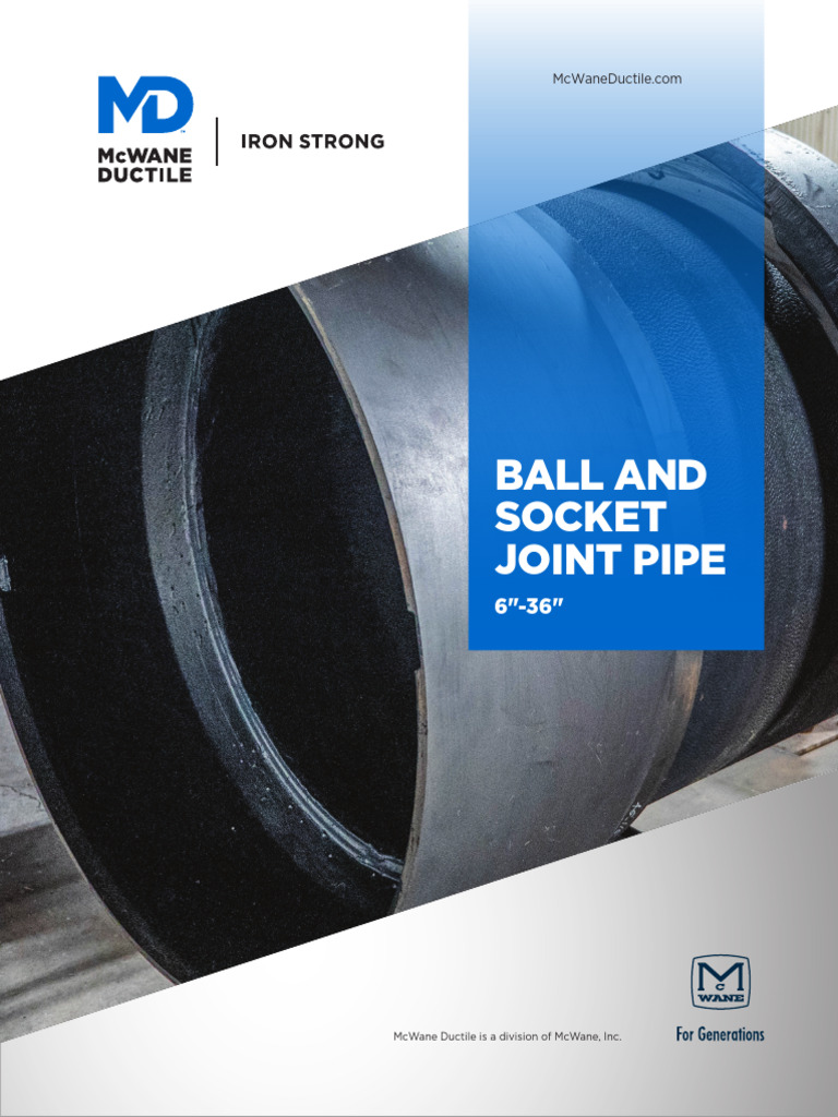 ball-and-socket-joint-pipe-6-36-brochure | PDF | Pipe (Fluid Conveyance) | Mechanical Engineering