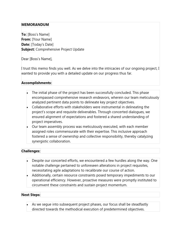 Memo Sample 2 | PDF | Business
