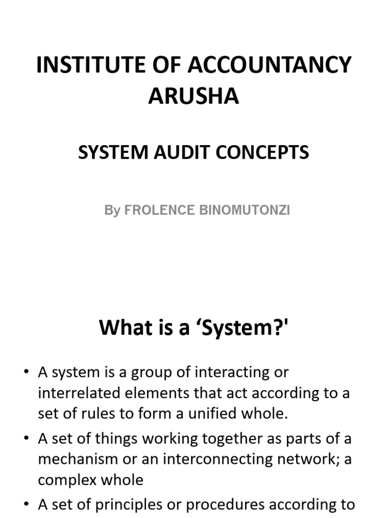 System Audit Essentials for IT Pros | PDF | Audit | Security