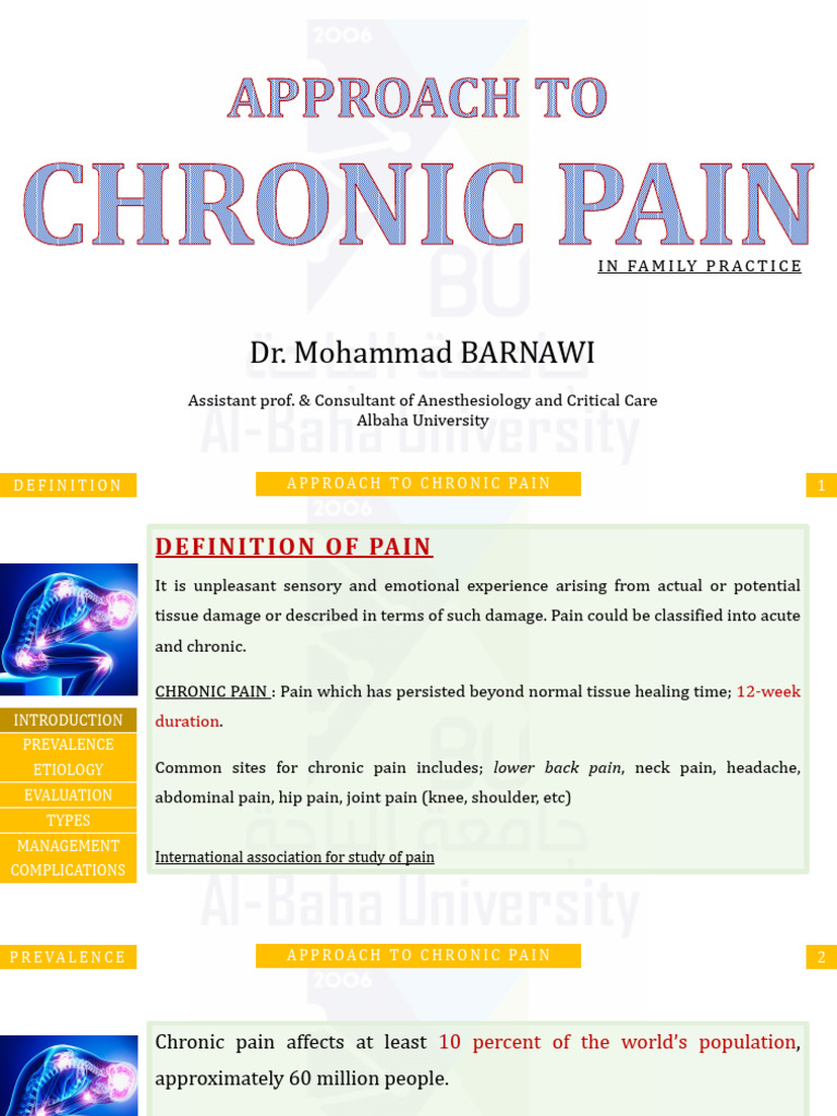 Chronic Pain Management Strategies | PDF | Pain | Peripheral Neuropathy