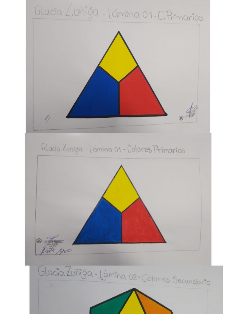 COLORES PRIMARIOS y SECUNDARIOS | PDF