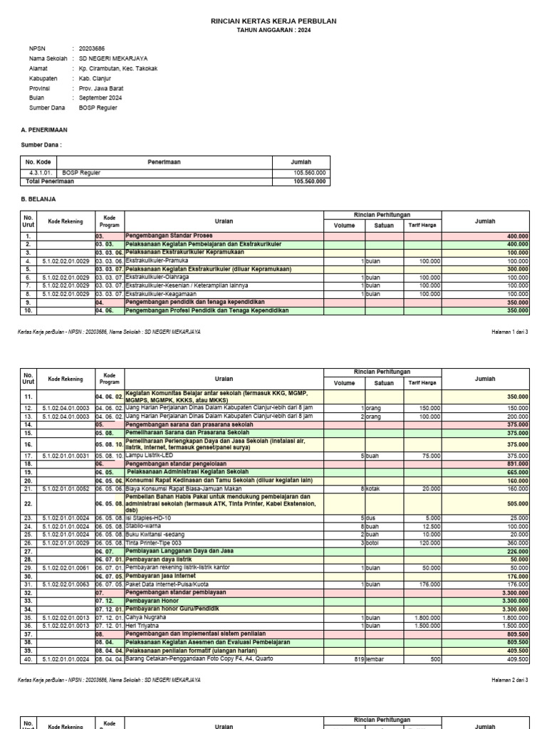 9 RKAS 2024 - September | PDF
