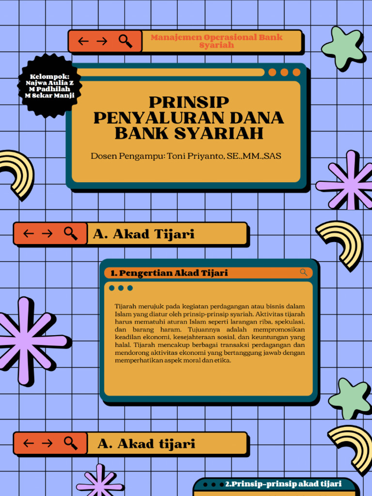 Prinsip Penyaluran Dana Bank Syariah | PDF