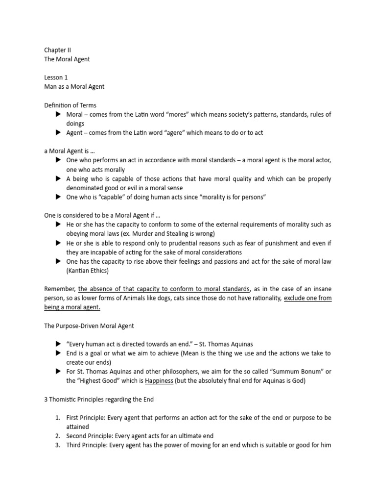 Module Chapter Ii Pdf Morality Religious Belief And Doctrine