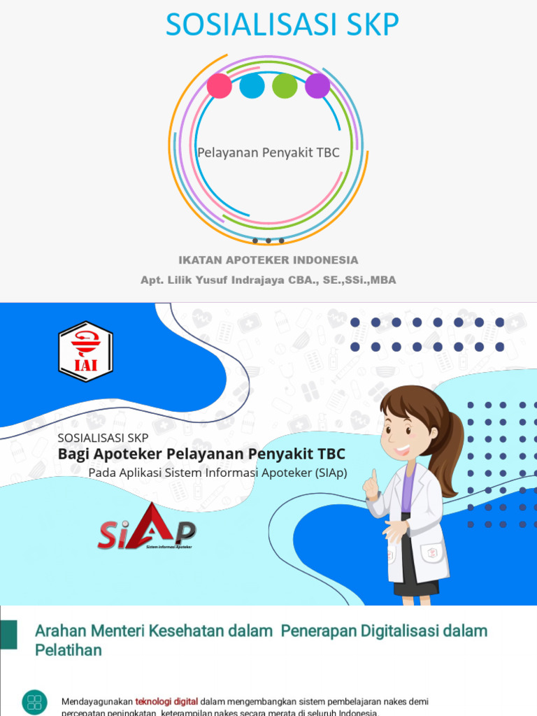 Panduan Klaim SKP Apoteker TBC | PDF | Kesehatan Holistik