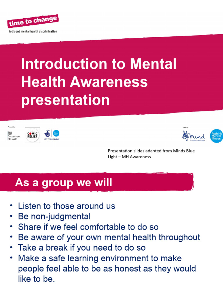 intro MHA 1 | PDF | Mental Disorder | Mental Health