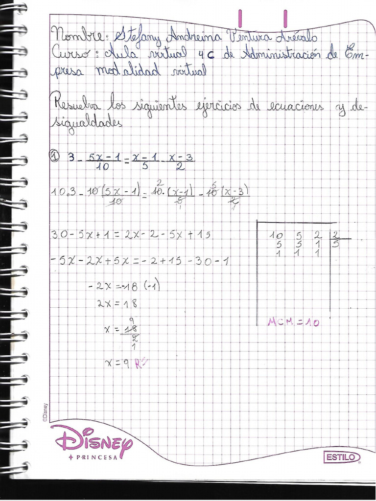 Deber Matematica | PDF