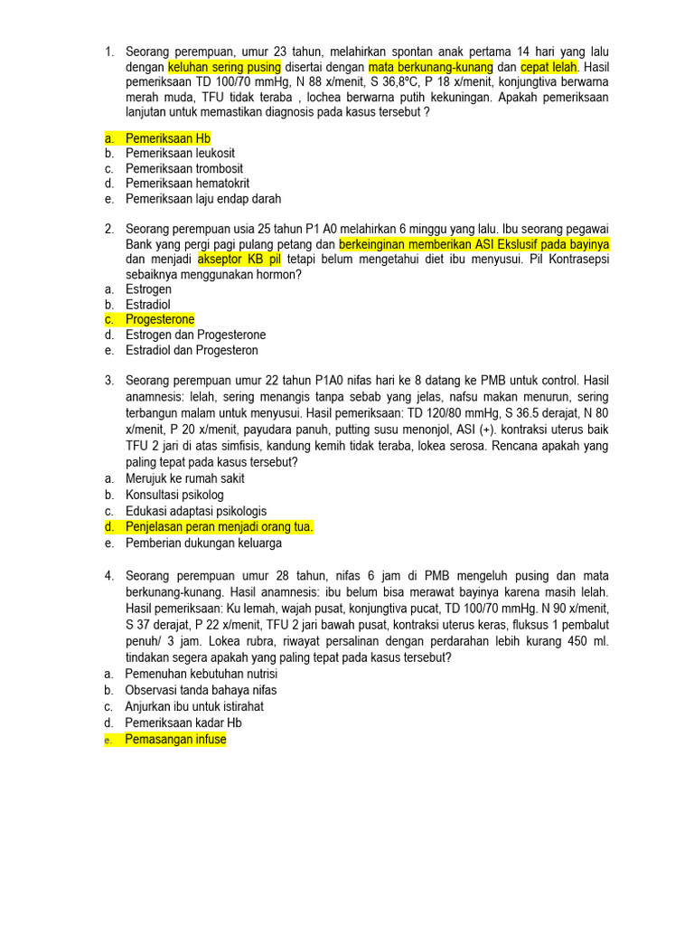 Materi Bimbingan Uji Kompetensi 1 | PDF