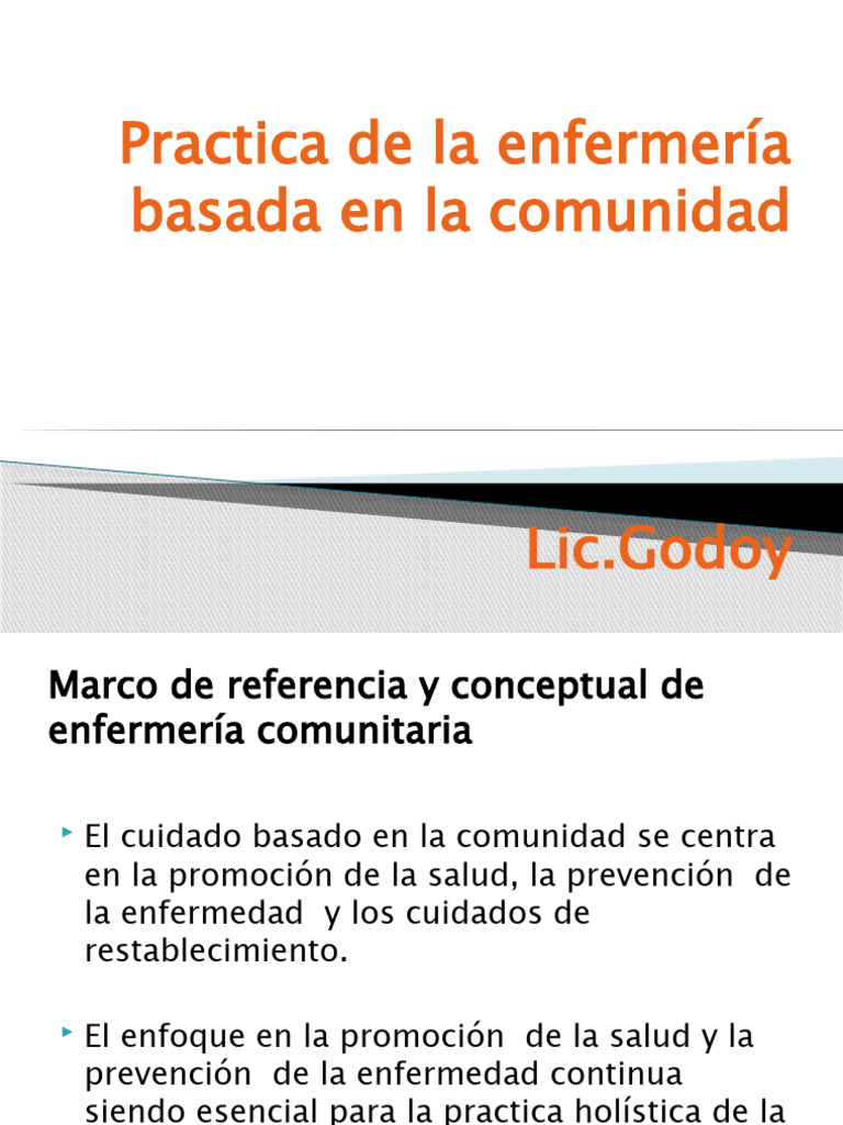 clase 1 de comunitaria | PDF | Enfermería | Vejez