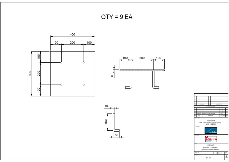 END PLATE-Model | PDF