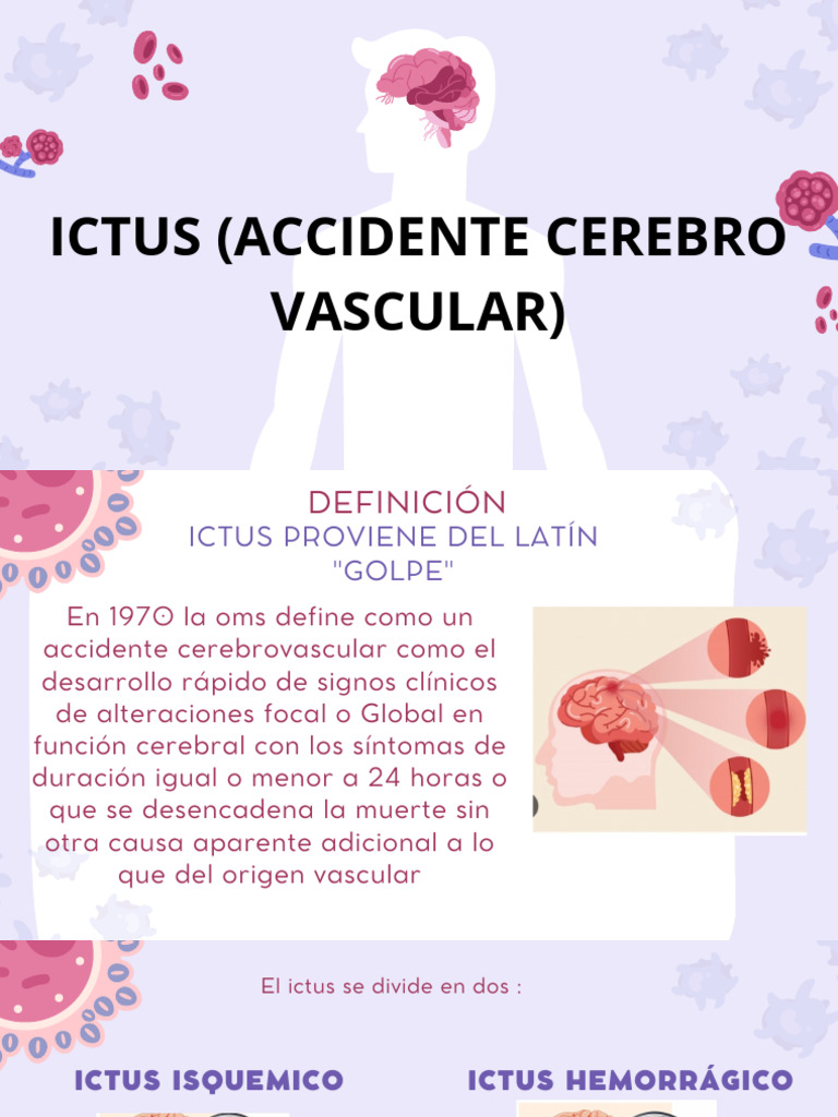 ICTUS | Descargar gratis PDF | Carrera | Isquemia