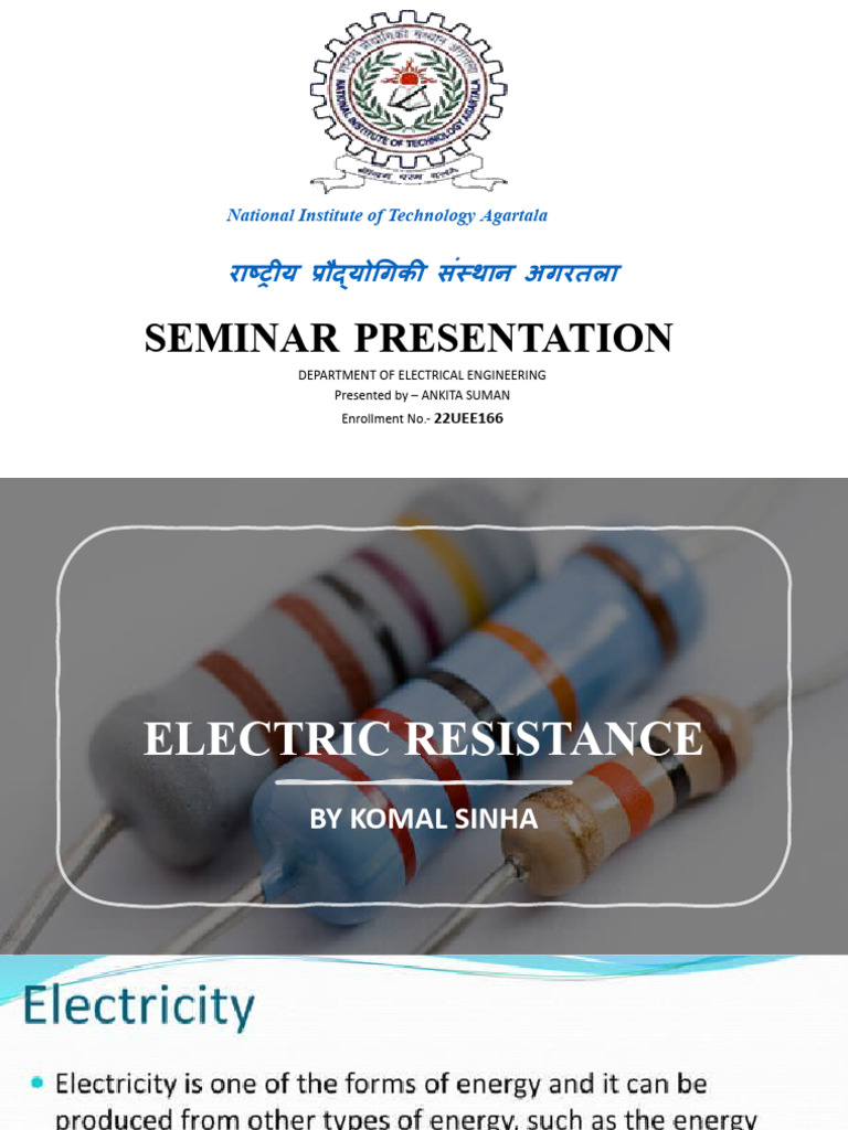 Electrical Resistance | PDF