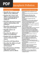 Air Pollution Study Guide and Charts | PDF | Air Pollution | Combustion
