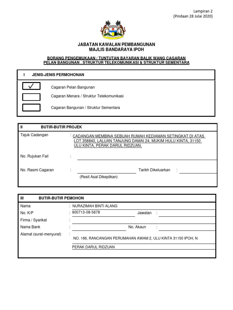 6-Borang Cagaran Baru Pin 5 Lap.2 - Cetak Kertas Biru - 1 - 1 ...