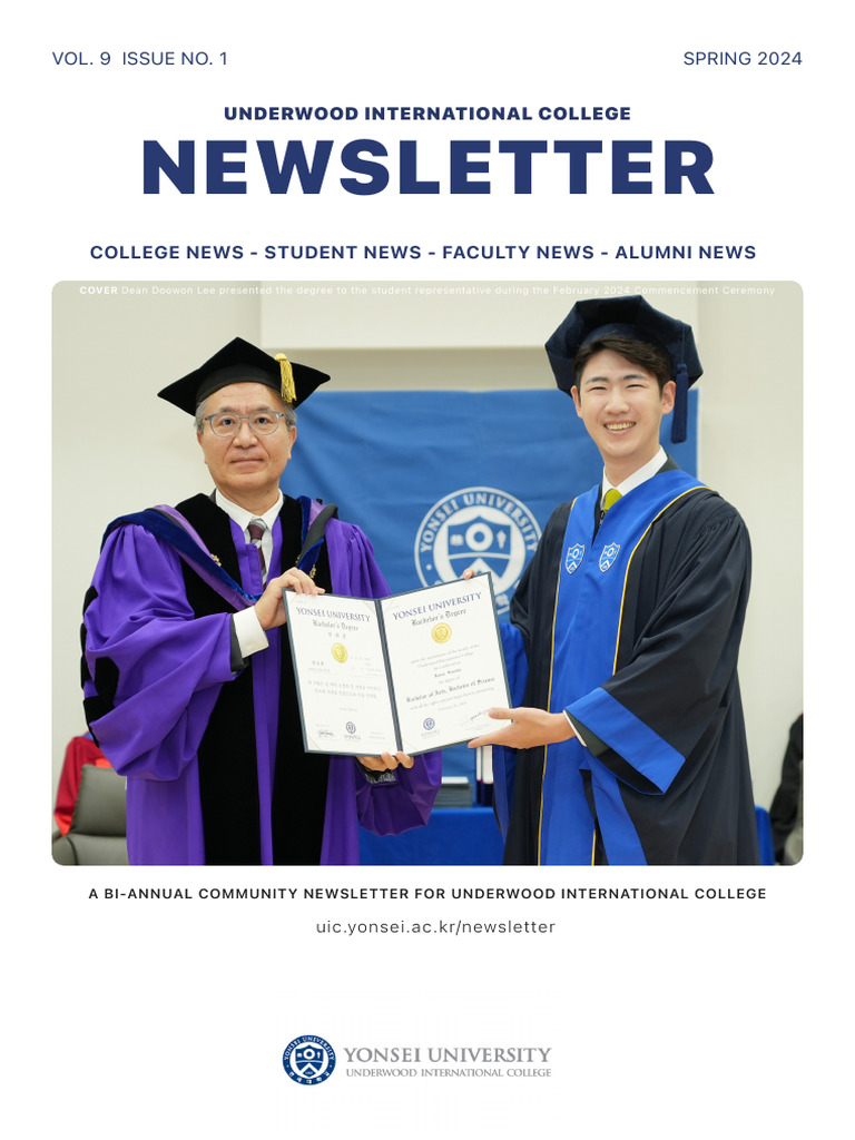 UIC Newsletter: Spring 2024 | PDF | Analysis | Statistics