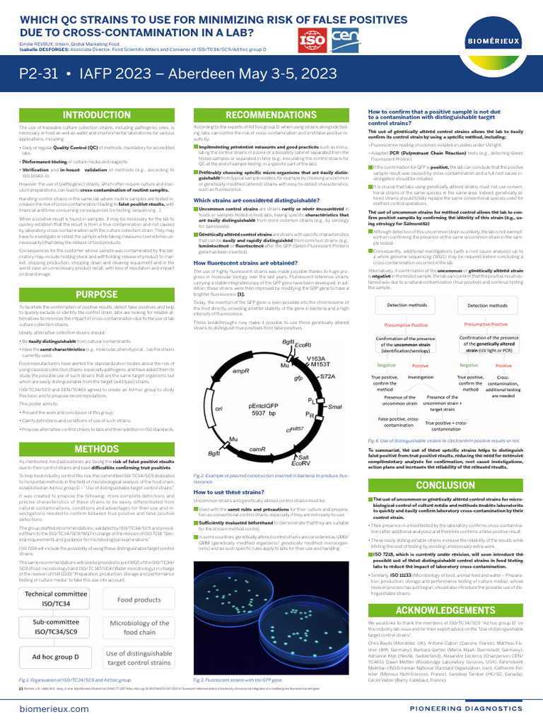Poster IAFP P-2 31 ISO Distinguishable Control Strains - Pdf ...