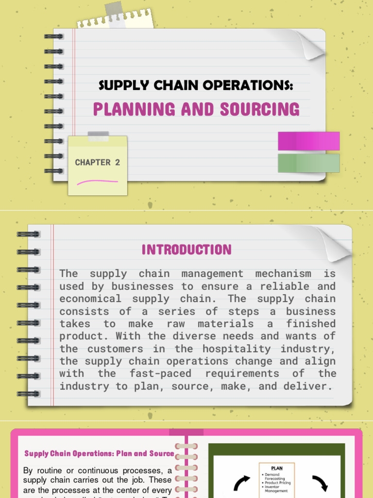 CHAPTER-2 Supply Chain | PDF | Demand | Inventory