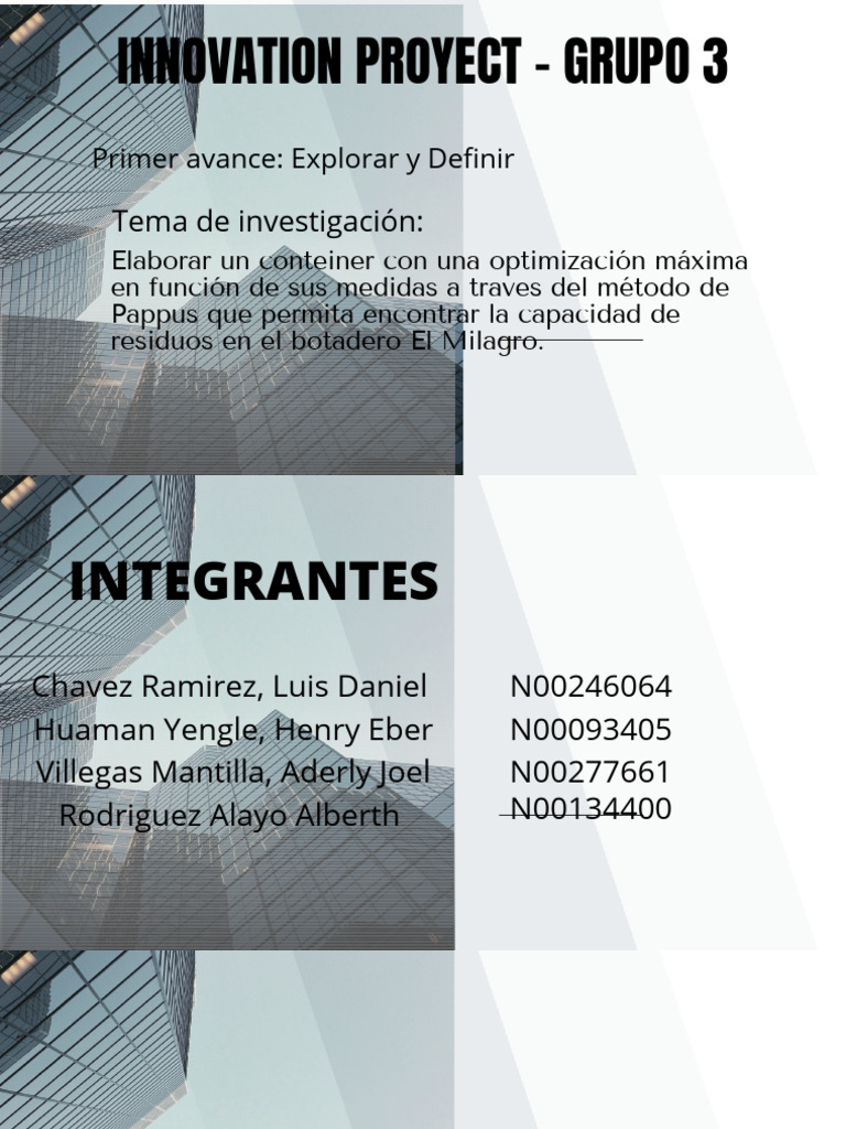 Innovation Proyect 2 | PDF | Residuos | Vertedero