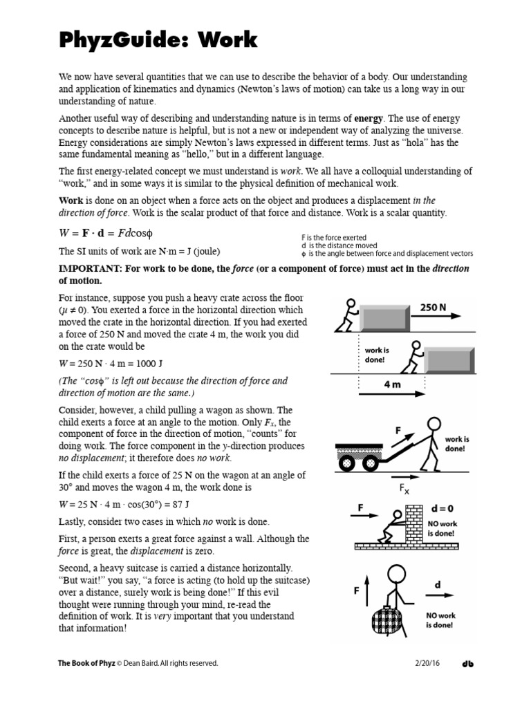 G-Work | PDF | Force | Quantity