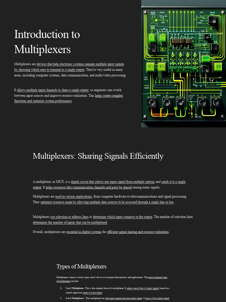 Multiplex Er | PDF | Field Programmable Gate Array | Logic Gate