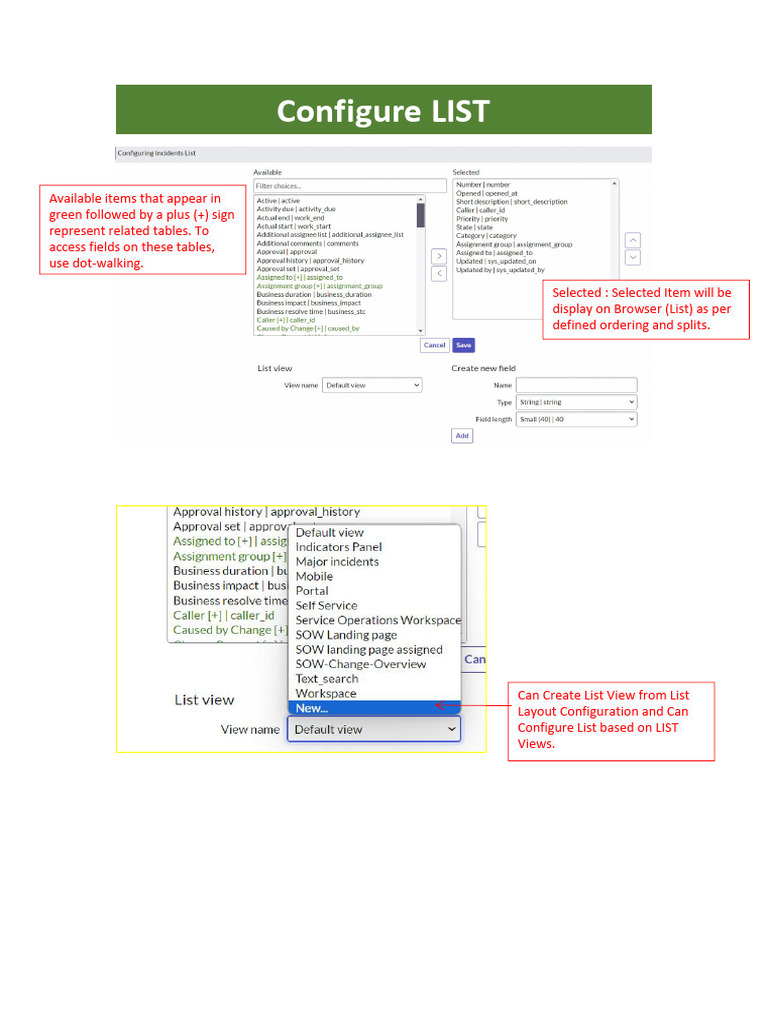 Customizing List and Form Views | PDF | Computers