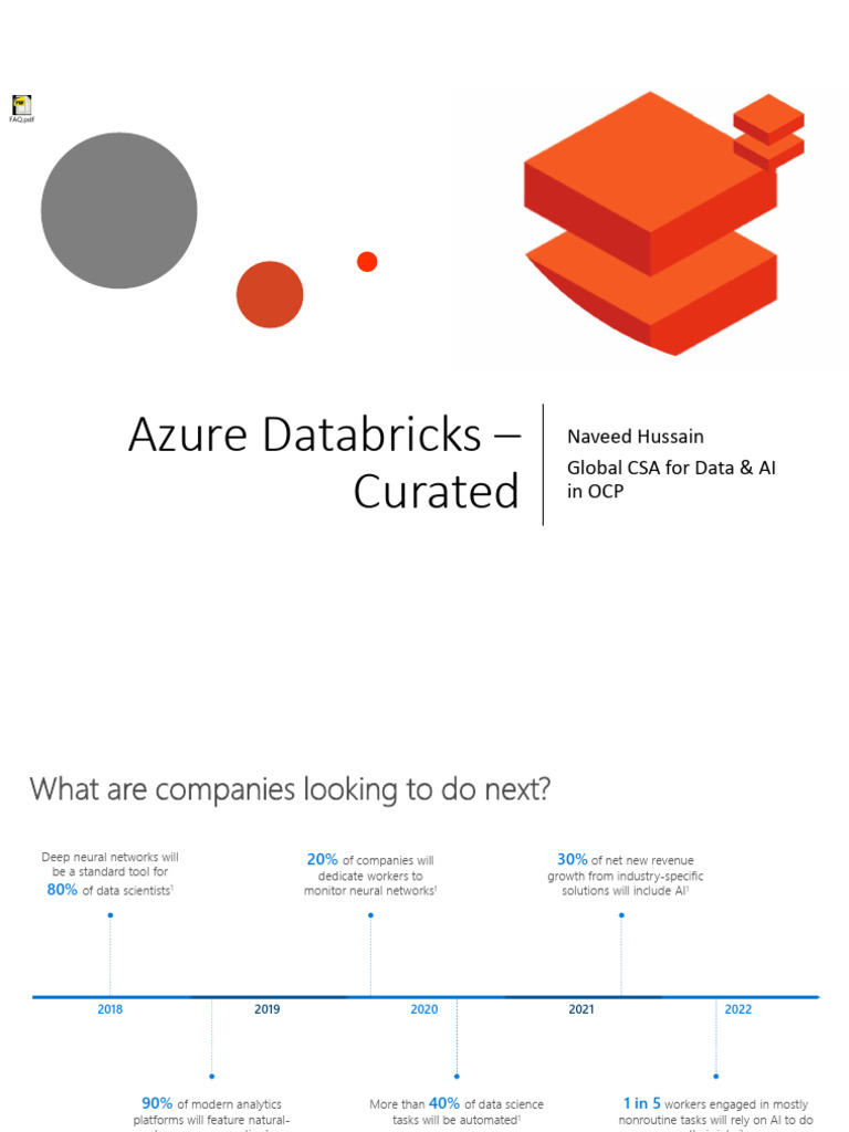 Azure Databricks | PDF | Analytics | Microsoft Azure