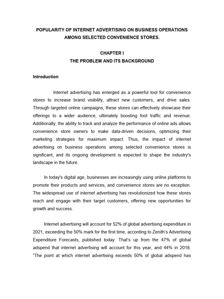 Thesis 4 | PDF | Digital Marketing | Advertising